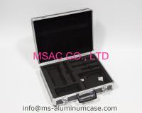 China Equipment Strong Aluminum Hard Case Black Fireproof Panel One Lock For Security for sale