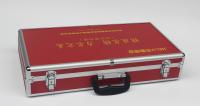 China Red Aluminum Carrying Case , Light Weight Aluminium Hard Case With Foam for sale
