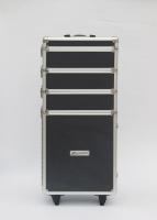 China Large Capacity Aluminum Instrument Case 370 X 245 X 780mm With Trolley for sale
