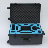 China DJI Phantom 3 Aluminum Hard Case Black Trolley With Wheels 5.5 Kgs Fireproof for sale