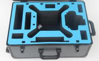 China DJI Phantom 3 Aluminum Hard Case Black Trolley With Wheels 5.5 Kgs Fireproof for sale