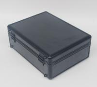 China ABS Shinny Black Aluminum Camera Case , Professional Aluminum Camera Carrying Case for sale