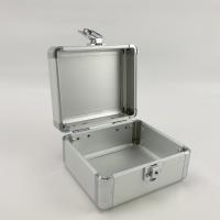 China Middle Aluminium Storage Box 90 Degree Open Small Aluminum Empty Case for sale