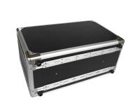 China Black Aluminum Hard Case With Foam Insert Lockable Moistureproof For Transport for sale