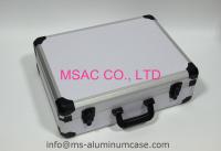 China White Aluminum Storage Case , Aluminum Carrying Case 460 X 335 X 120mm for sale