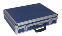 China Blue Aaluminum Hard Case Wear Resistant , Light Weight Aluminum Carrying Case for sale