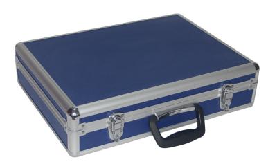China Blue Aaluminum Hard Case Wear Resistant , Light Weight Aluminum Carrying Case for sale