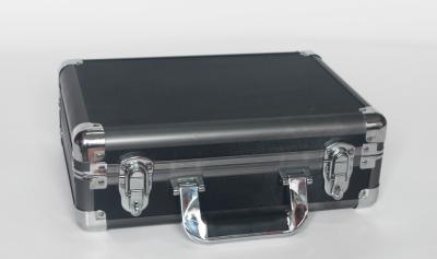 China Portable Aluminum Tool Case Round Corner Design Anodize Grey Easy Cleaning for sale