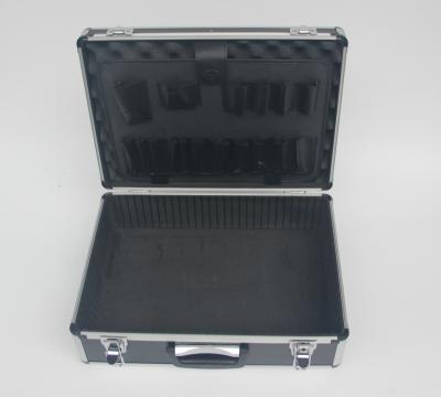 China Black ABS Aluminum Tool Case 460 * 330 * 150mm for sale