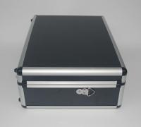 China Black ABS Aluminum Tool Case 460 * 330 * 150mm for sale