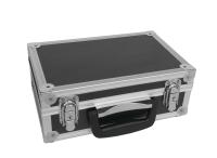China Light Weight Small Aluminum Tool Case Black ABS Material And Aluminum Frame for sale