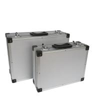 China Two Sets Aluminum Equipment Cases With Plastic Corner And Metail Handle for sale