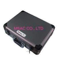 China Gray Lockable Aluminum Tool Case ABS With Aluminum Frame L 450 X W 330 X H 145mm for sale