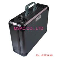 China Gray Lockable Aluminum Tool Case ABS With Aluminum Frame L 450 X W 330 X H 145mm for sale