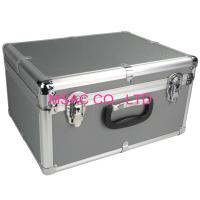 China Custom Silver Aluminum Carrying Case 90 Degree Open For Tool Packing for sale