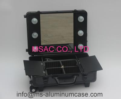 China Aluminum Pro Makeup Case With Light for sale