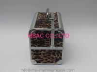 China Durable Aluminium Beauty Case 4mm MDF With PVC Panel Wear Resistant for sale