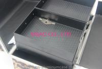China Durable Aluminium Beauty Case 4mm MDF With PVC Panel Wear Resistant for sale