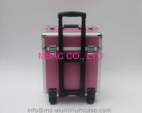 China Large Storage Space Aluminium Beauty Case On Wheels 440 X 280 X 345 Mm for sale