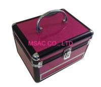 China Aluminum Cosmetic Small Carry Cases L220 x W150 x H180mm for sale