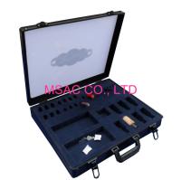 China Acrylic Aluminum Cosmetic Train Case, Aluminum Comstic Storage Cases for sale