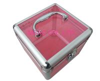China Acrylic Transparent Cosmetic Cases Acrylic Cosmetic Cases With Small Size 180*170*160mm for sale