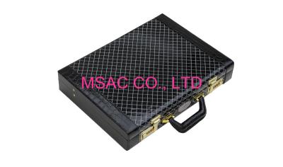 China Waterproof Leather Attache Case , Leather Attache Briefcase For Packing Laptops for sale