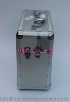 China Big Space Aluminum Attache Case With Two Combination Locks Easy Cleaning for sale