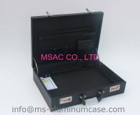 China Light Weight Aluminum Attache Case Fireproof For Carry Laptop Document for sale
