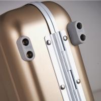 China Rose Golden Aluminium Attache Case , Portable Small Aluminum Briefcase for sale