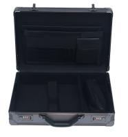 China Multi - Purpose  Black Aluminium Briefcase , Pilot Aluminum Attache Briefcase for sale