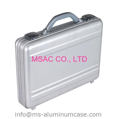 China Silver Lockable Aluminum Attache Case for sale