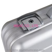 China Silver Lockable Aluminum Attache Case for sale