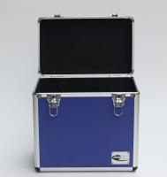 China LP 100 50 Aluminum DVD Storage Case 2mm Thickness EVA Inside 340 * 200 * 370mm for sale