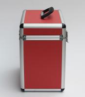 China LP 100 50 Aluminum DVD Storage Case 2mm Thickness EVA Inside 340 * 200 * 370mm for sale