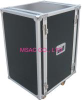 China MSAC Aluminium Flight Case Size L500 X W400 X H800mm With Metal Handles for sale