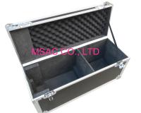 China Black Aluminum Custom Flight Cases / Equipment Carrying Cases For Carry Tool for sale