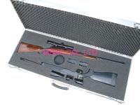 China MS - Gun - 12 Aluminum Gun Case Size L1200 X W250 X H75mm For Carry for sale