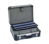 China Fashionable Aluminium First Aid Box FSD-MS1604 With Round Plastic Corner for sale