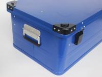 China Customized Painting Aluminum Storage Case With 1.0mm Thickness Aluminum Panel In Blue Color for sale