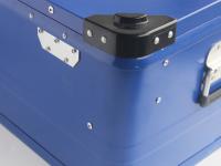 China Customized Painting Aluminum Storage Case With 1.0mm Thickness Aluminum Panel In Blue Color for sale
