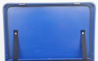 China Customized Painting Aluminum Storage Case With 1.0mm Thickness Aluminum Panel In Blue Color for sale