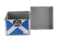 China Aluminum Record Storage Casee with Jamaica Flag surface for sale