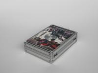 China Silver Aluminum Hand Carrying Case With CMYK Printing 260 * 200 * 80mm Light Weight for sale