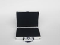 China Silver Aluminum Hand Carrying Case With CMYK Printing 260 * 200 * 80mm Light Weight for sale