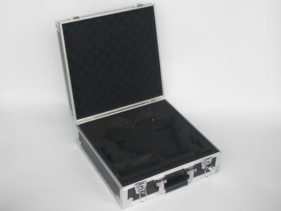 China Black Aluminum Tool Storage Case With Customized Hard Foam Insert for sale