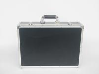 China Aluminum Stander Tool Box 18*13*6 inch, Tool Transport Case With Shoulder Strap Easy For Carry for sale