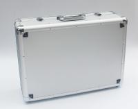 China ABS Diamond Silver Aluminum Flight Case , Professional Aluminum Equipment Cases for sale