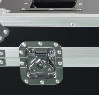 China Reinforce Ball Corner Aluminum Flight Transport Case With Wheels 8mm Thickness Plywood Panel for sale