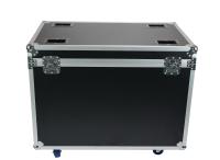 China Reinforce Ball Corner Aluminum Flight Transport Case With Wheels 8mm Thickness Plywood Panel for sale